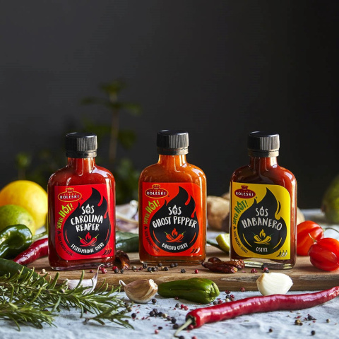 Będzie Piekło - ostre sosy, papryki, kapsaicyna, Naga Jolokia, Carolina ...